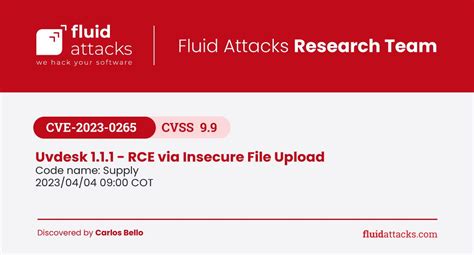 Fluid Attacks On Linkedin Uvdesk 111 Rce Via Insecure File Upload