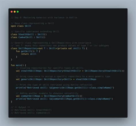 Simon Muriithi On Linkedin 🚀 Exploring Kotlin Generics With Variance 🧑