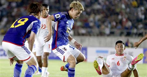 2－0で前半終了、日本の攻勢続く サッカー日本代表速報 ミャンマー戦（5） 産経ニュース