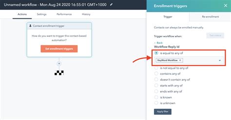 Hubspot How To Connect Inbound Replies To Workflows Sinch Engage