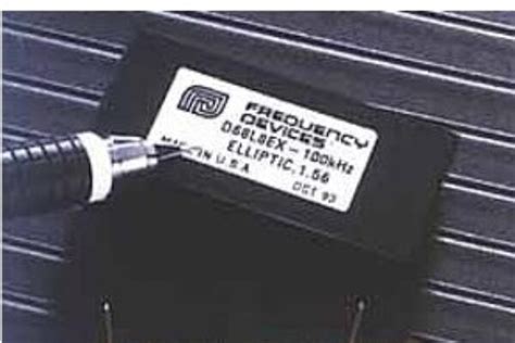 Analog Filters Minimise Distortion