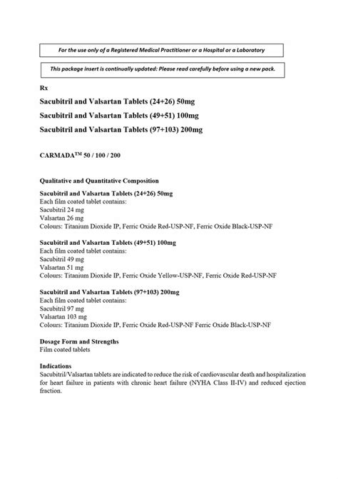 Sacubitril Valsartan Tablets 50 Mg At ₹ 580box In New Delhi Id