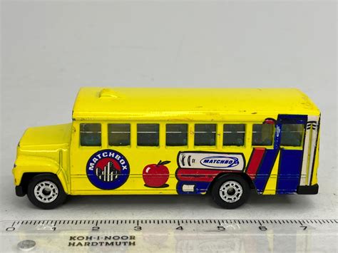 School Bus Matchbox China M3 P14 Vzácnejší Verze Ze Sady City Puz Aukro