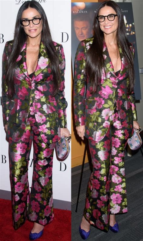 Demi Moore Makes Bold Fashion Statements During Trip To Nyc