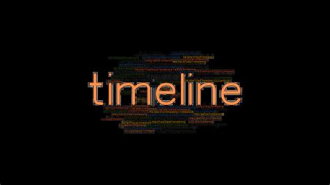 Timeline Past Tense Verb Forms Conjugate Timeline