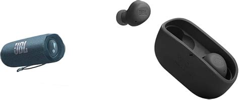 Amazon Com JBL Flip 6 Portable Bluetooth Speaker Vibe Buds True Wireless Earbuds With Deep Bass