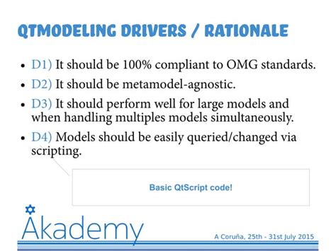 Qtmodeling Bringing Metamodeling Features Into The Kde World Ppt