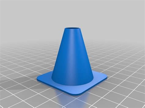 Parametric Traffic Cone By Bike Cyclist Download Free Stl Model