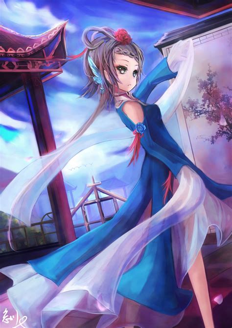 Luo Tianyi Vocaloid And More Drawn By Wangchuan De Quanyan Danbooru
