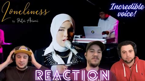 Putri Ariani Reaction Loneliness Official Music Video Youtube