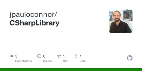 GitHub Jpauloconnor CSharpLibrary