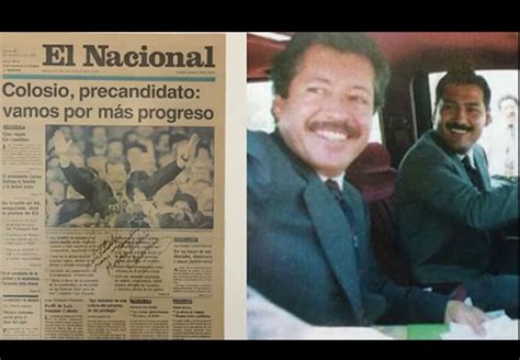 La Foto Que Contradice A Colosio Riojas Sobre La Amistad Entre Su Padre