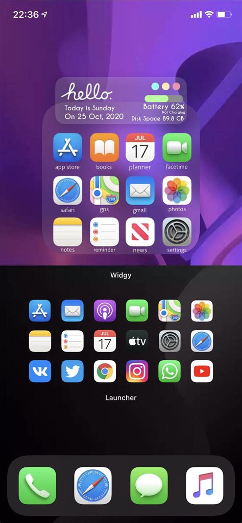 ios 14 be like i can do anything rate my setup r widgy