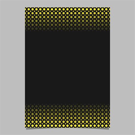 Abstract Halftone Geometrical Dot And Square Pattern Brochure Background Template Design