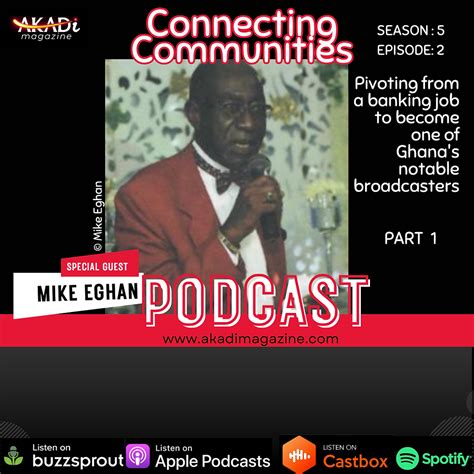 In Conversation With Broadcaster Mike Eghan