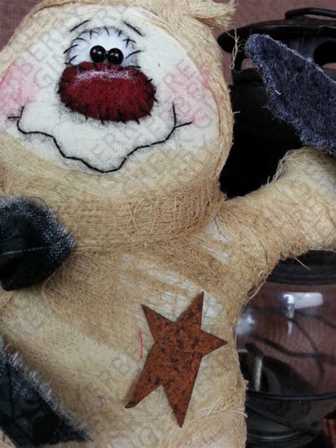 E Pattern Hallows Eve Pattern 114 Primitive Doll Etsy
