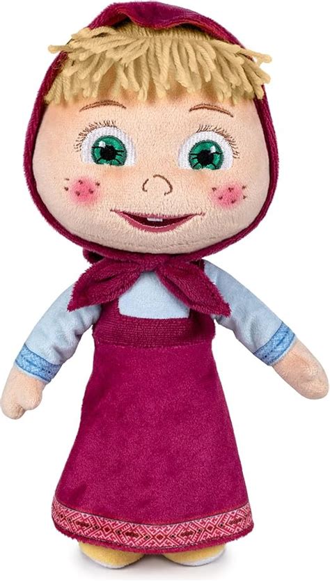 Buy ماشا والدب جيوتشي بريزيوسي ماشا دمية 28 سم Online Yallatoys Qatar