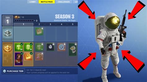 New Battle Pass Season 3 Astronaut Teaser Trailer Gameplay Fortnite