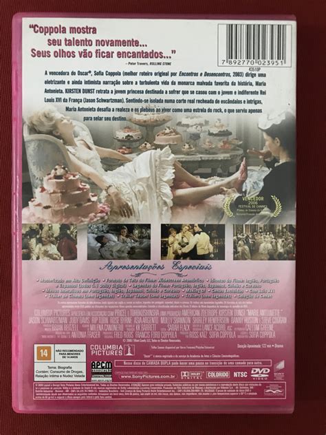 DVD Maria Antonieta Kirsten Dunst
