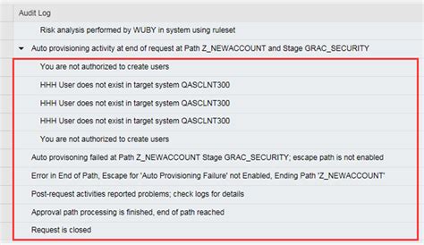 Common Audit Log Errors And Solutions SAP Community