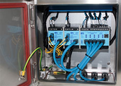 intrinsically safe ethernet media marshalling enclosure ip66 18 10
