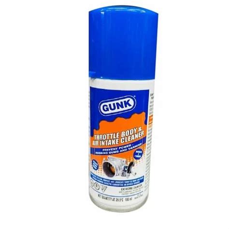 Gunk Throttle Body Air Intake Cleaner For Car Interior Cleaning