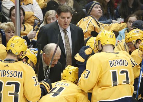 Predators Fire Coach Peter Laviolette After 5 Straight Trips To Playoffs