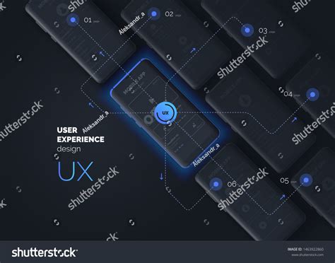 User Experience User Interface Ui Ux Stock Vector Royalty Free 1463922860 Shutterstock
