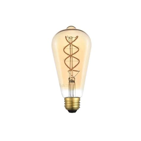 Led Decorative Helix Vertical 2000k Nostalgic Filament 6 Watts 300