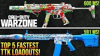 Warzone New Best Ttk Meta Loadout Fastest Ttk Weapons After Meta Update