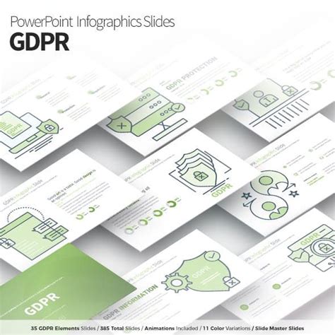 gdpr powerpoint infographics slides powerpoint powerpoint
