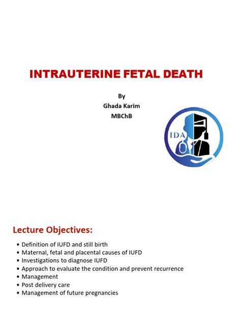 Intrauterine Fetal Death Pdf