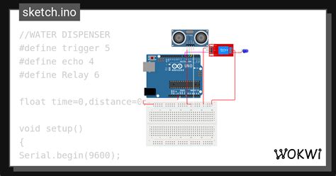 Dispenser Otoomatis Wokwi Esp32 Stm32 Arduino Simulator