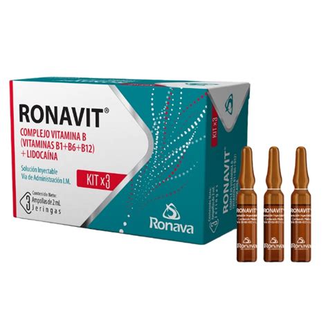 Miovit Complejo B Lidocaína Ampolla 3Ml I M Kit X 6 Cofasa Farmadon