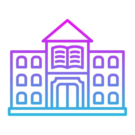 Premium Vector Library Icon