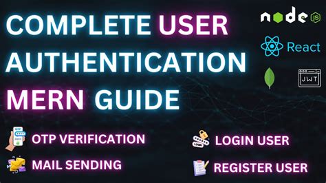 Complete MERN Stack User Authentication Login Register Forgot