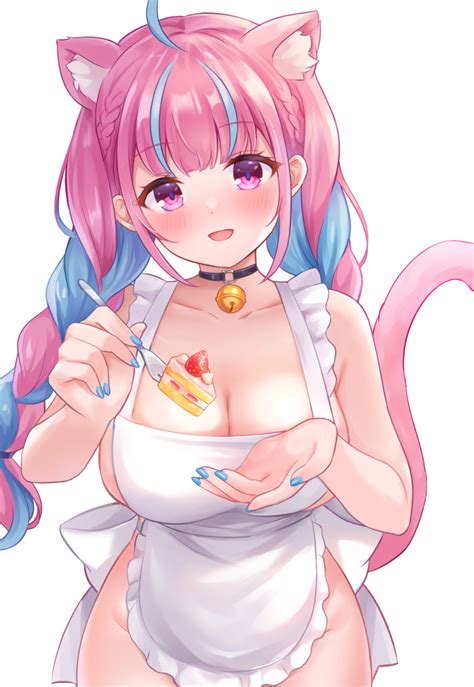 Minato Aqua Hololive Drawn By Nikoo Danbooru