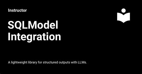 Sqlmodel With Instructor Complete Guide To Ai Powered Database