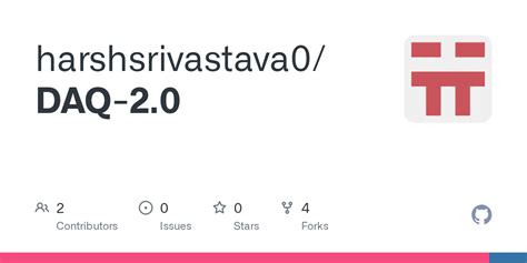 Github Harshsrivastava0daq 20