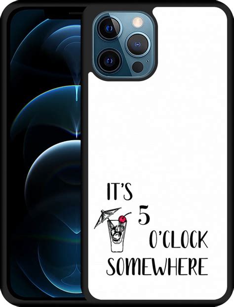 IPhone Pro Max Hardcase Hoesje O Clock Somewhere Designed By Cazy Bol