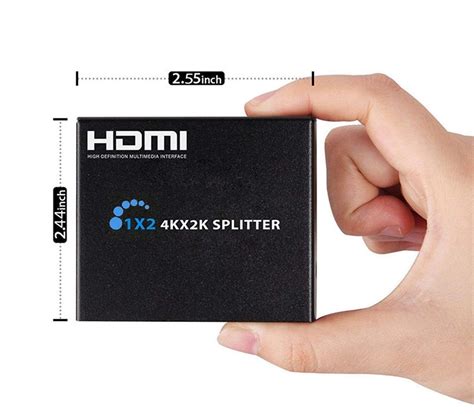 HDMI Splitter Input Output Amplifier Switcher Box Hub Support P HDMI Splitter X At