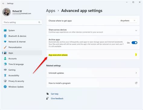 Manage App Execution Aliases In Windows 11 Geek Rewind