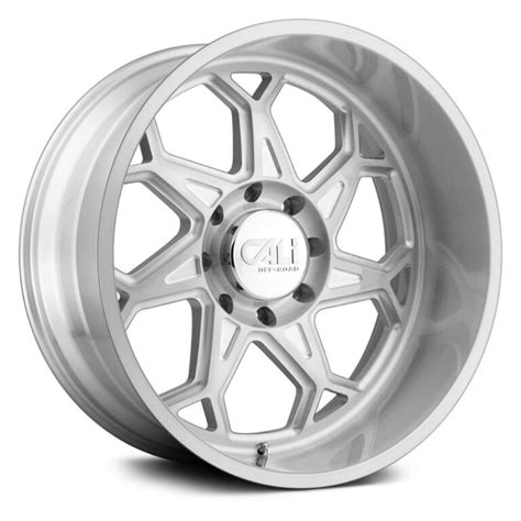 Cali Off Road 9111 Sevenfold Brushed And Clear Coated Powerhouse Wheels