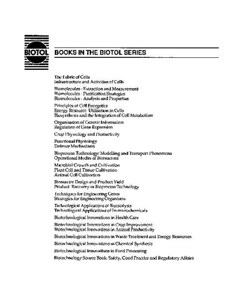 Biotechnological Innovations In Food Processing PDF Udmmiq Eh