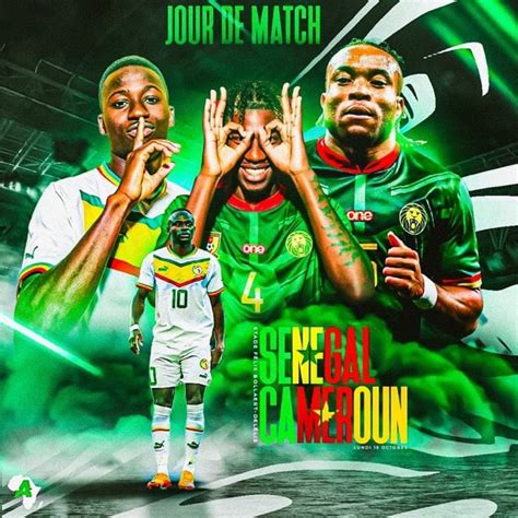 Sénégal vs Cameroun un choc avant lheure Senegal