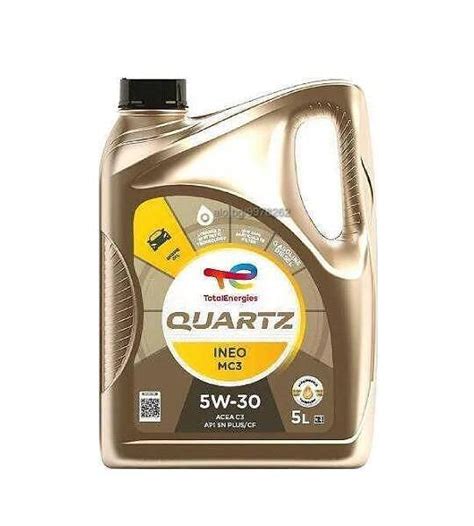 TOTAL Quartz INEO MC3 5W-30 Масла, греси | Резервни части, консумативи ...