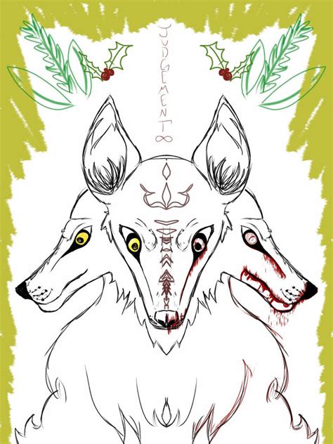 3 Faced Wolf Tarot Card By 100 Chicky Nuggs On Deviantart