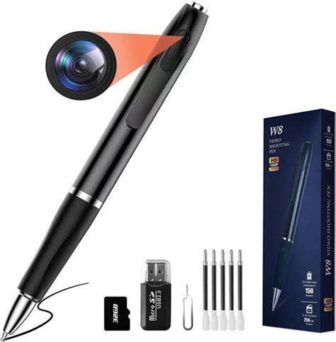 Ohatan Spy Camera Mini Hidden Camera Pen Hd 1080p Video