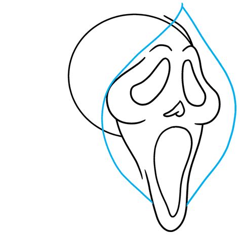 How To Draw The Scream Mask Really Easy Drawing Tutorial