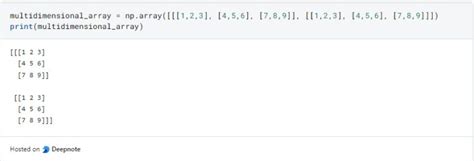 Was Ist Ein Numpy Array Data Basecamp